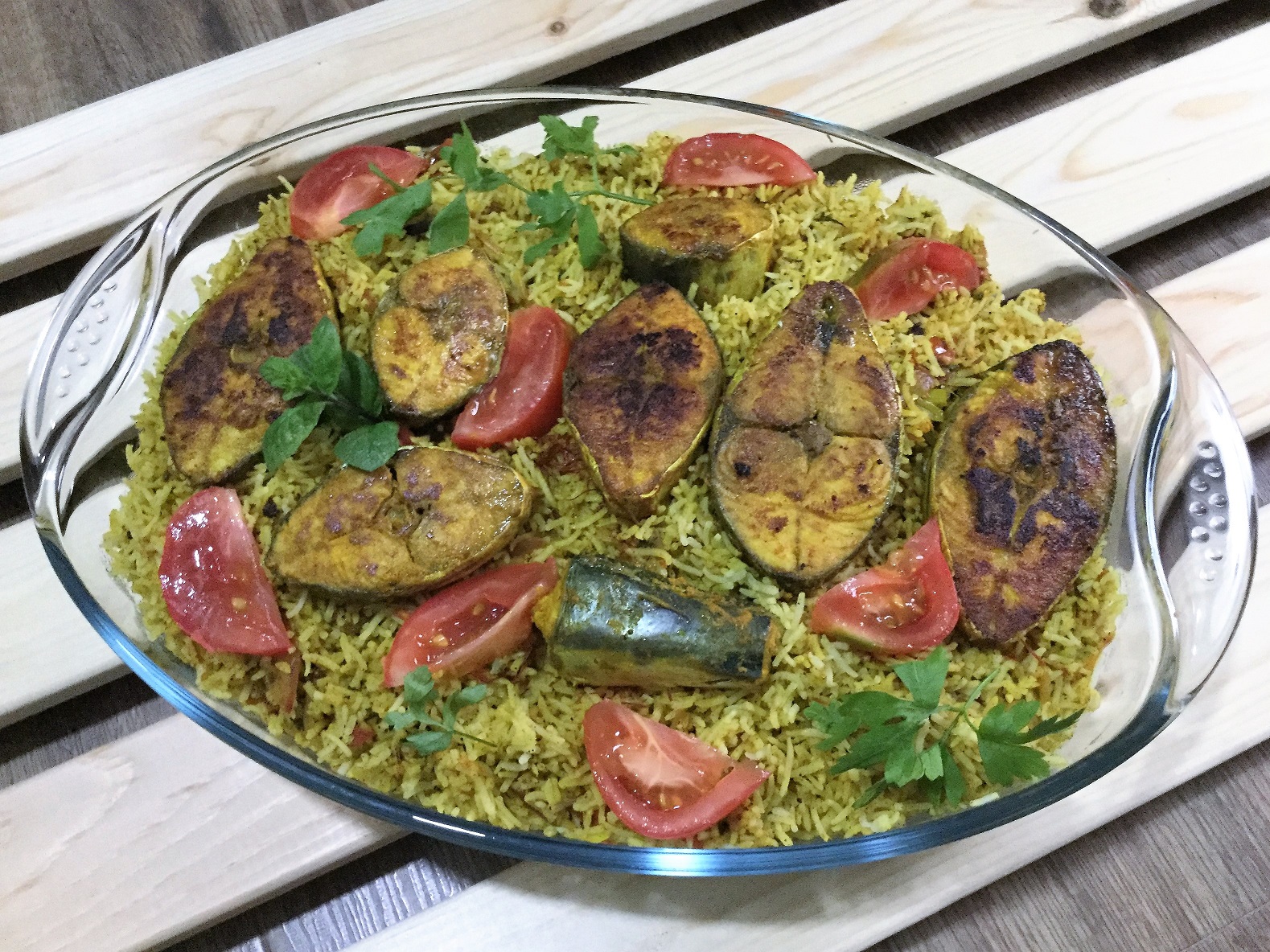 Arabic Fish Biryani